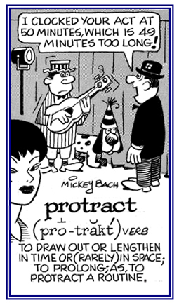 Phonetic Spelling /di-ˈtrak-shən/