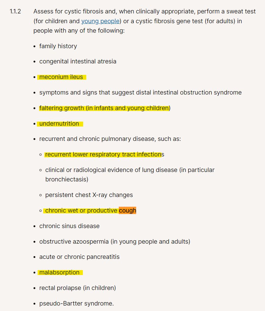 NICE Guidelines / CKS