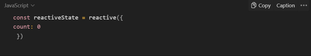 Front How do you create reactive objects? #testet