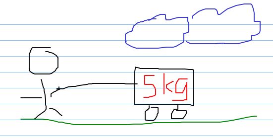 Text If the person is walking at a constant velocity, the person is ...