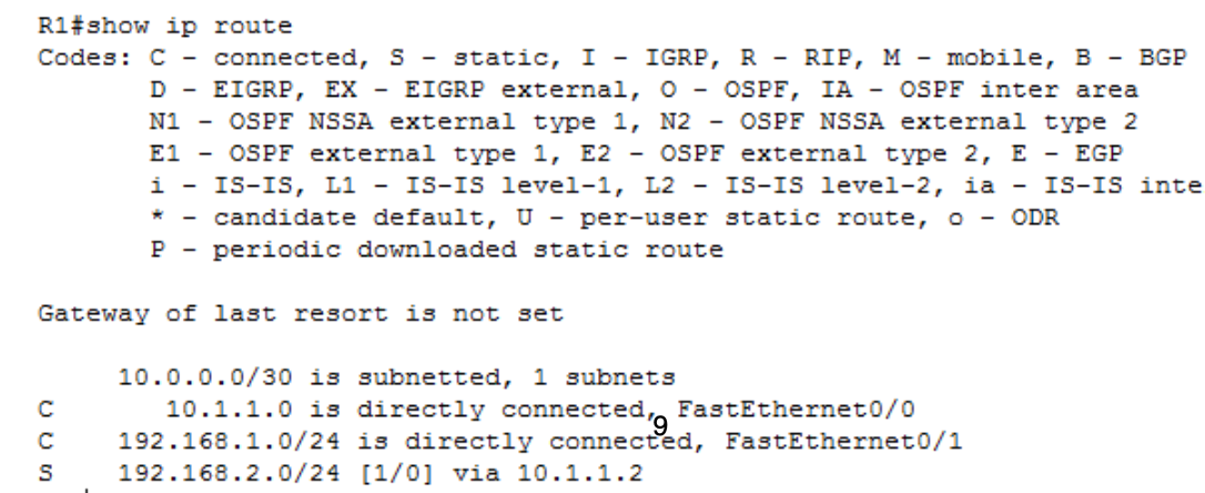 Back Packets are forwarded based on best match in routing table.If no ...