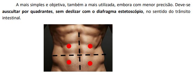 Frente Como realiza-se a manobra de busca do sinal de blumberg?