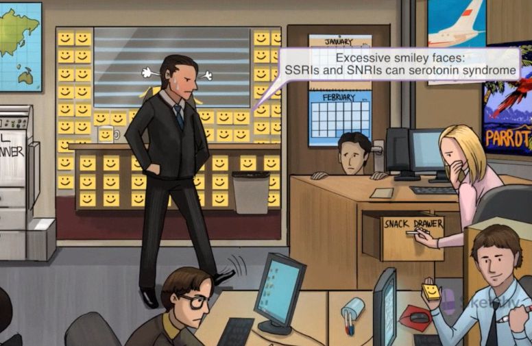 Extra e.g. MAOIs, SSRIs, SNRIs, TCAs, tramadol, ondansetron, triptans ...