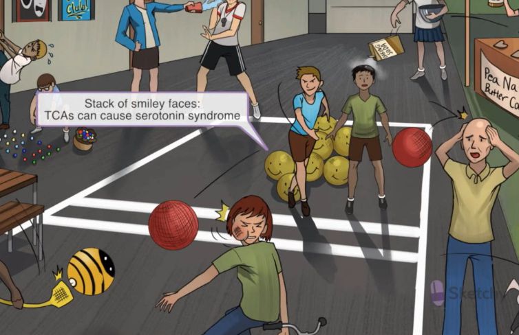 Extra e.g. MAOIs, SSRIs, SNRIs, TCAs, tramadol, ondansetron, triptans ...